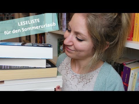 ✨Bücher, die ich mit in den Sommerurlaub nehme (& wie ich packe) 📚