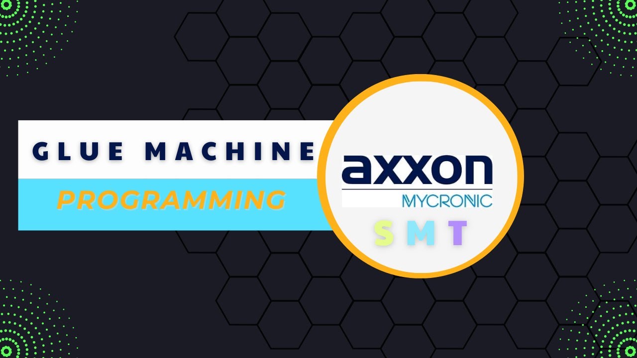 New program axxon machine - ( các bước viết chương trình máy điểm keo axxon) - YouTube