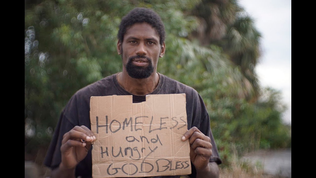 Homeless in Titusville, Florida Omar Simms - YouTube