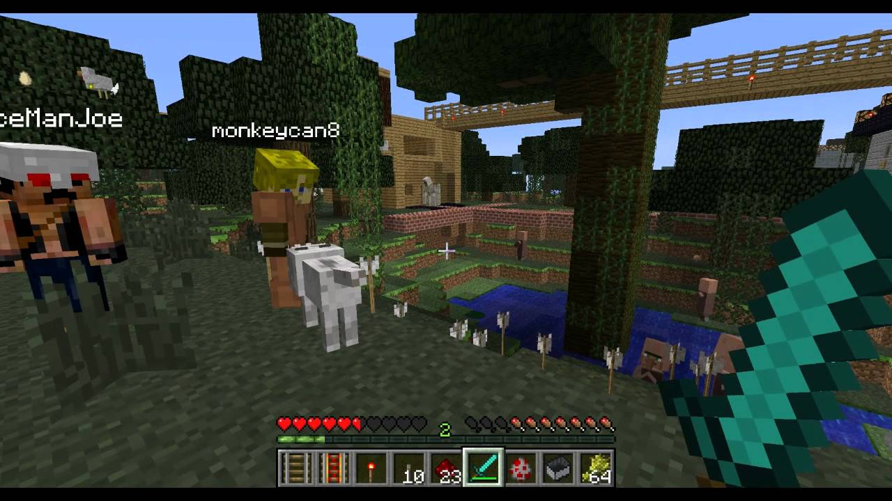 Minecraft Online: Part 9 - A Quiet Evening - YouTube