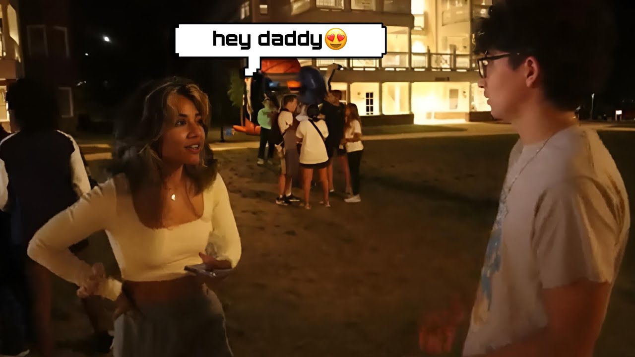 Rizzing Girls Up At College! - YouTube