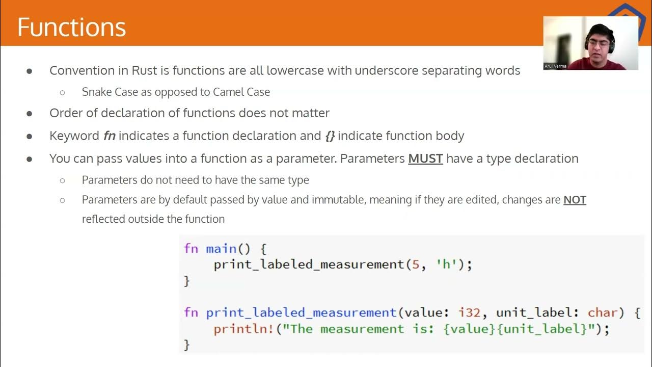 Functions, Vectors, and Data Types - CS 128 Honors Lecture 3 - YouTube