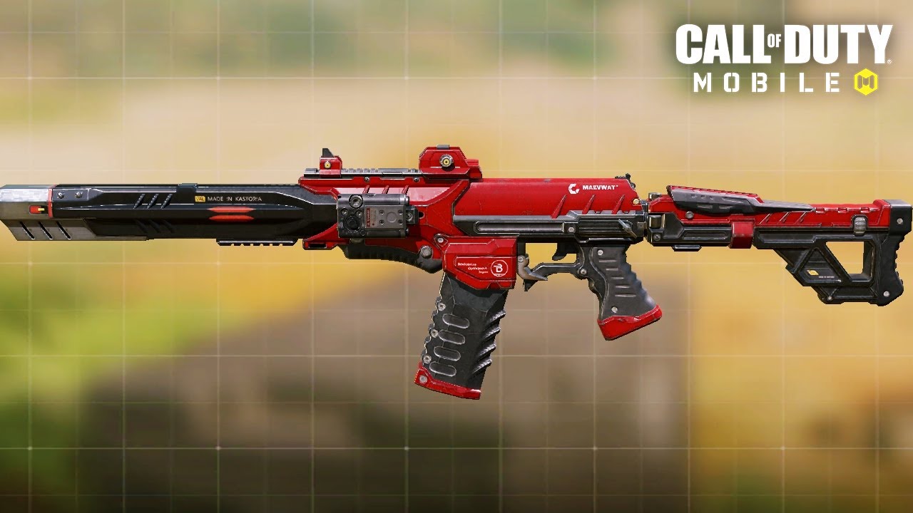 AS VAL RED ACTION GAMEPLAY COD MOBILE - YouTube