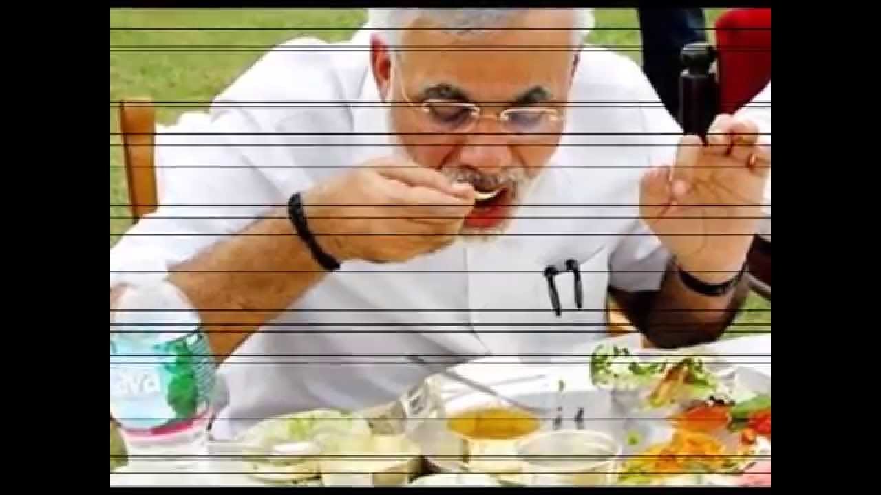 Narendra Modi's diet - YouTube