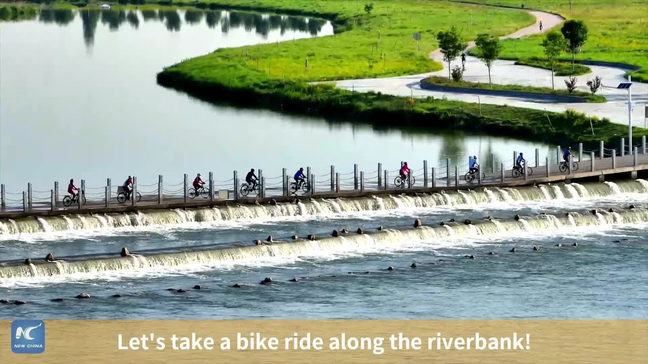 Stunning summer scenery: enjoy a stroll along the Hutuo River in north ...