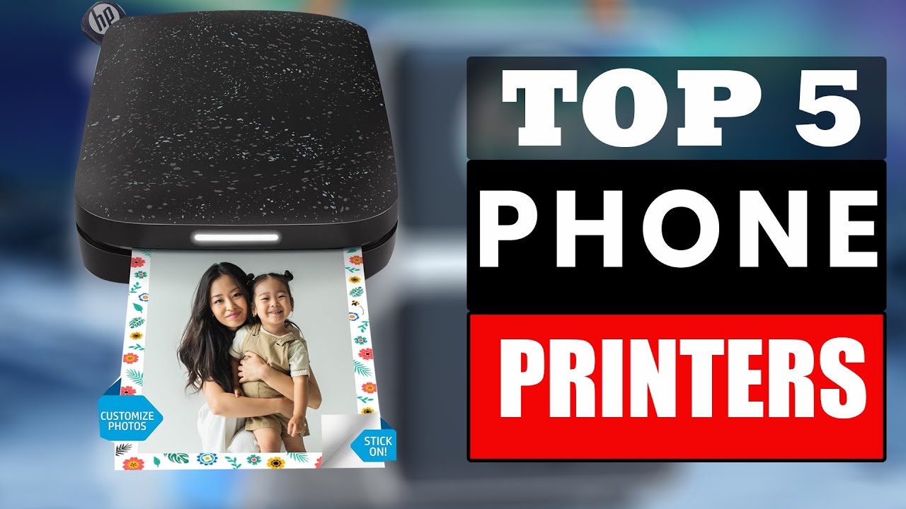 Best Phone Printer For Iphone And Android - 5 Best Portable Photo ...