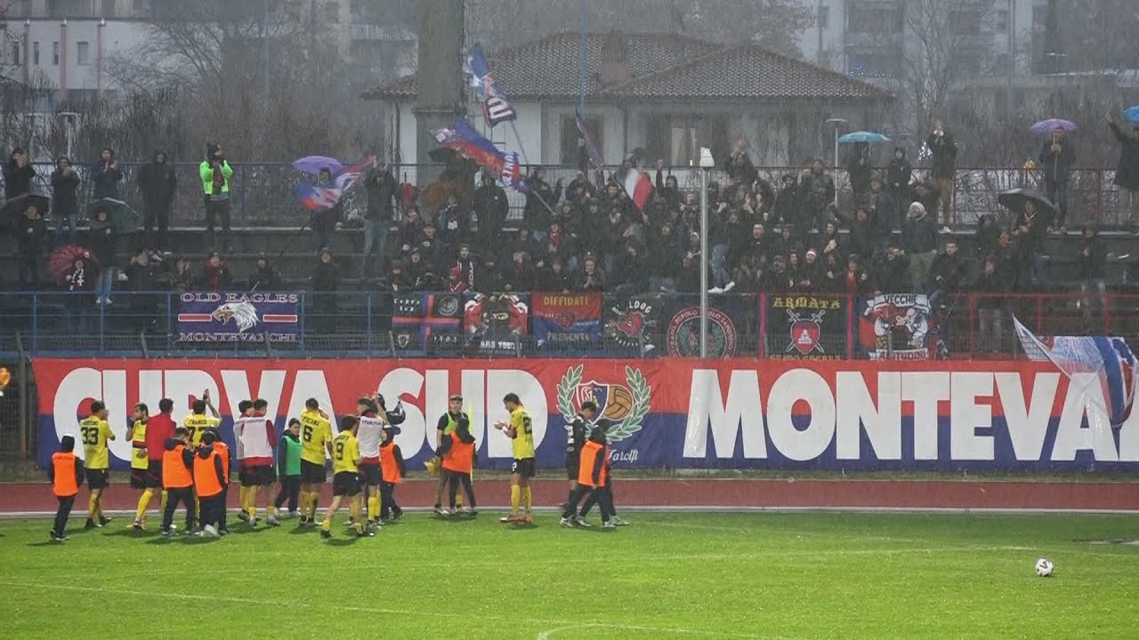 Rimonta Montevarchi, Ostia Mare steso 3-2 - YouTube