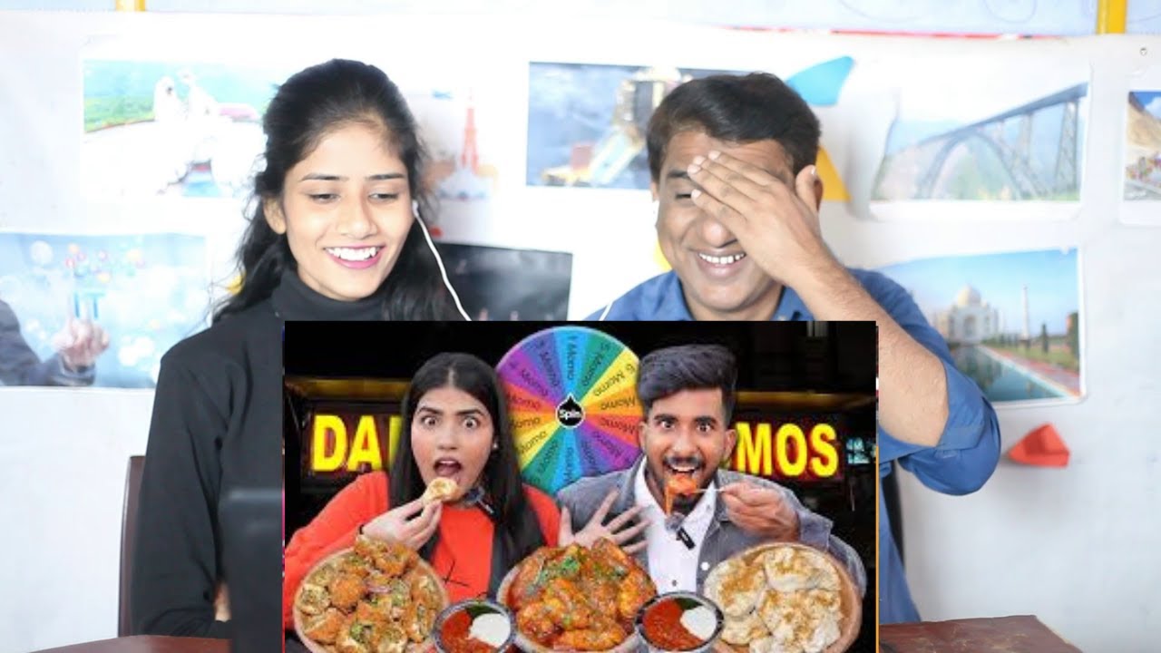 Pakistani Reacts to Momos Eating Challenge | Spin The Wheel Challenge ...