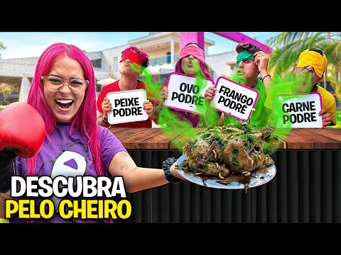 DESCUBRA A COMIDA PELO CHEIRO *Errou leva tapa !
