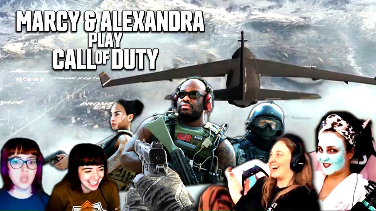 Call of Duty Fails with Marcy and Alexandra! - YouTube