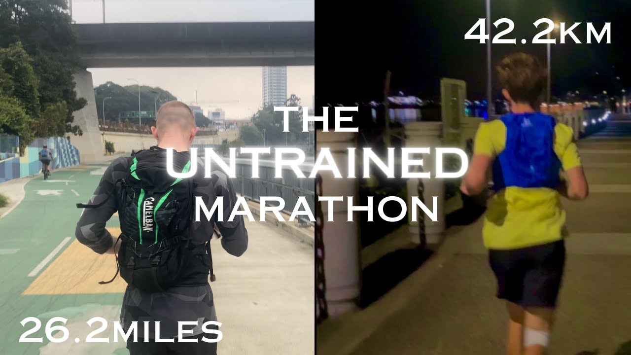 16 Year Olds Attempt a Marathon on Zero Training - YouTube