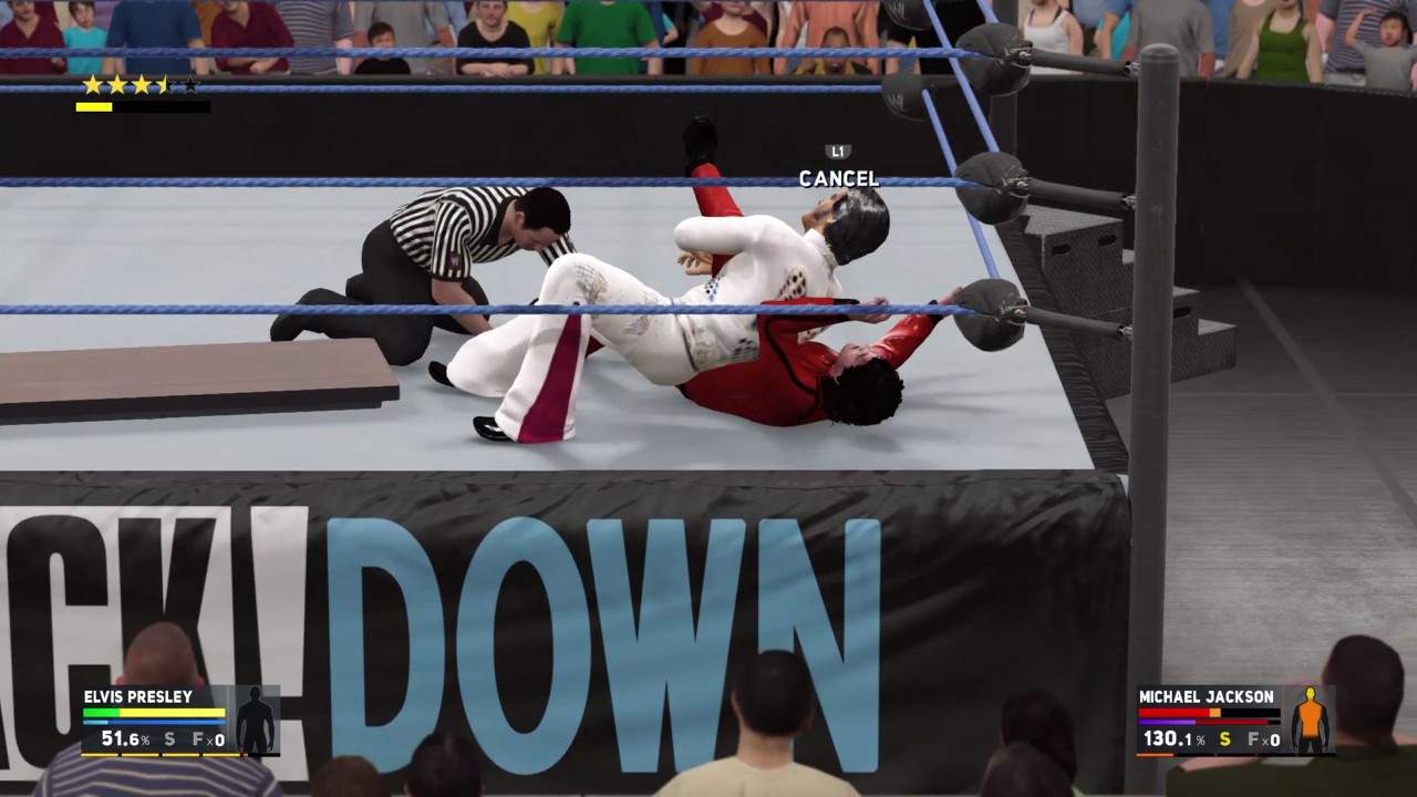 WWE 2K17 Elvis Presley VS Michael Jackson - YouTube