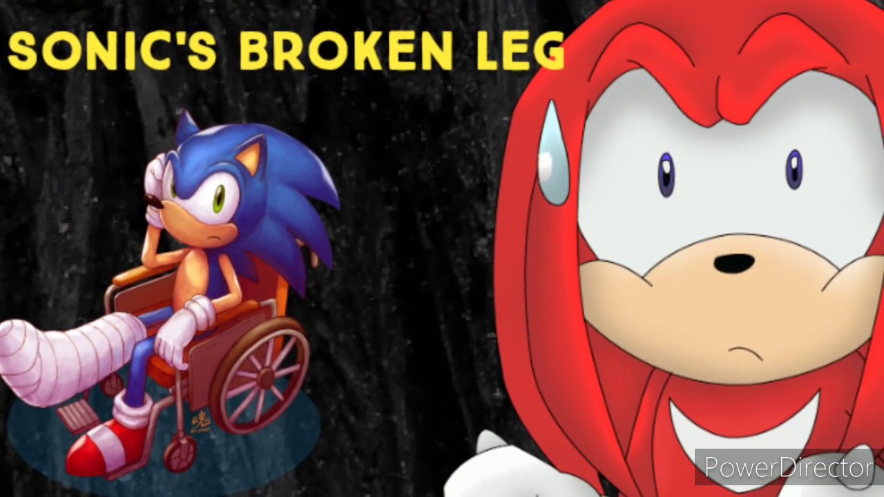Sonic's broken leg (SSL) plush video - YouTube