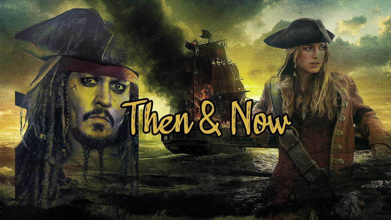 Then & Now - Pirates of The Caribbean - YouTube