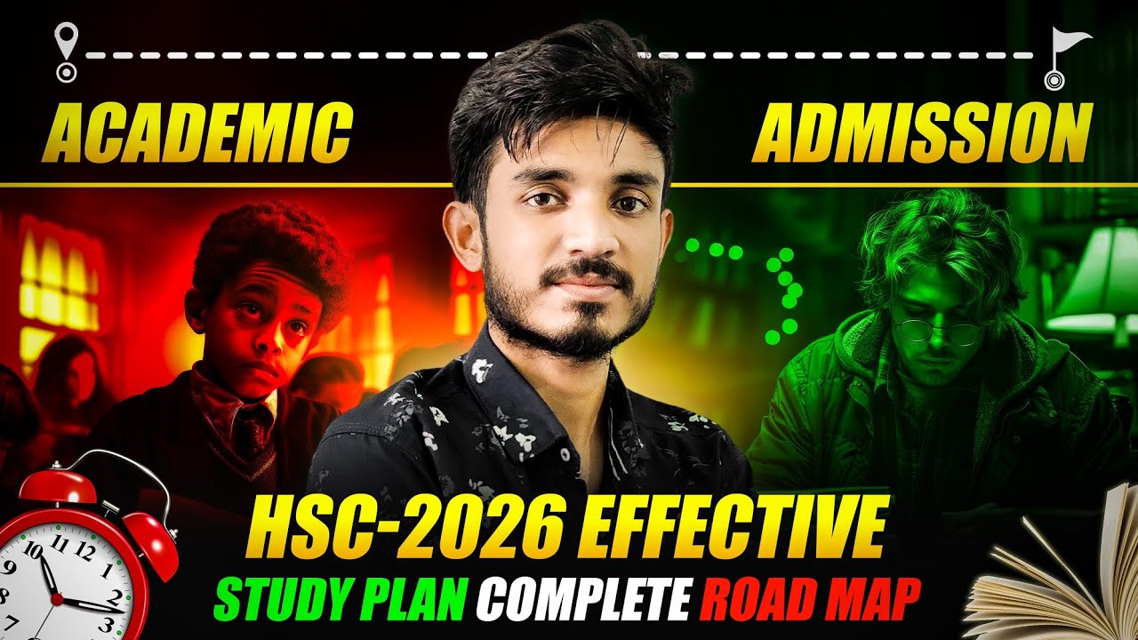HSC 26: সফলতার জন্য সম্পূর্ণ রোডম্যাপ | Academic to Admission ...