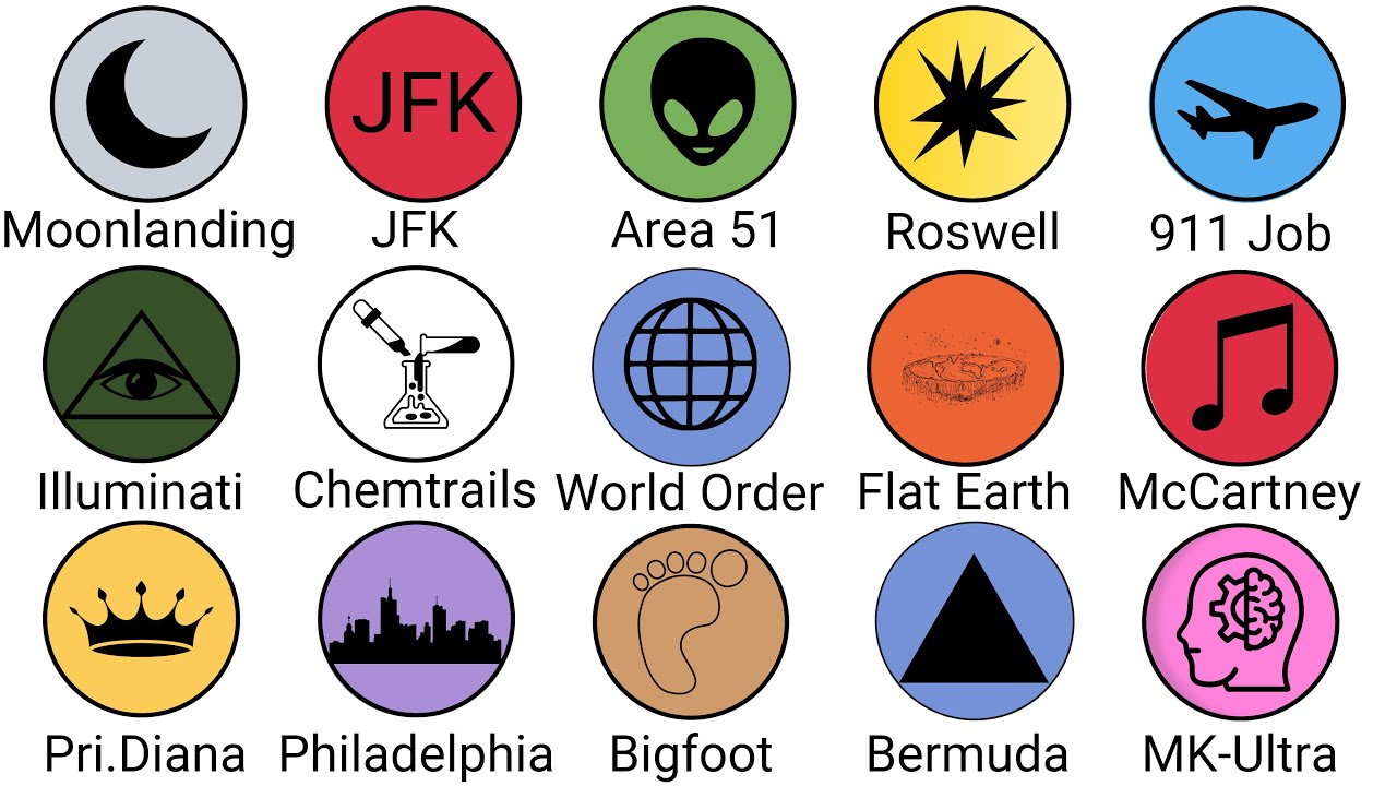 Every Famous Conspiracy Theory Explained in 7 Minutes - YouTube