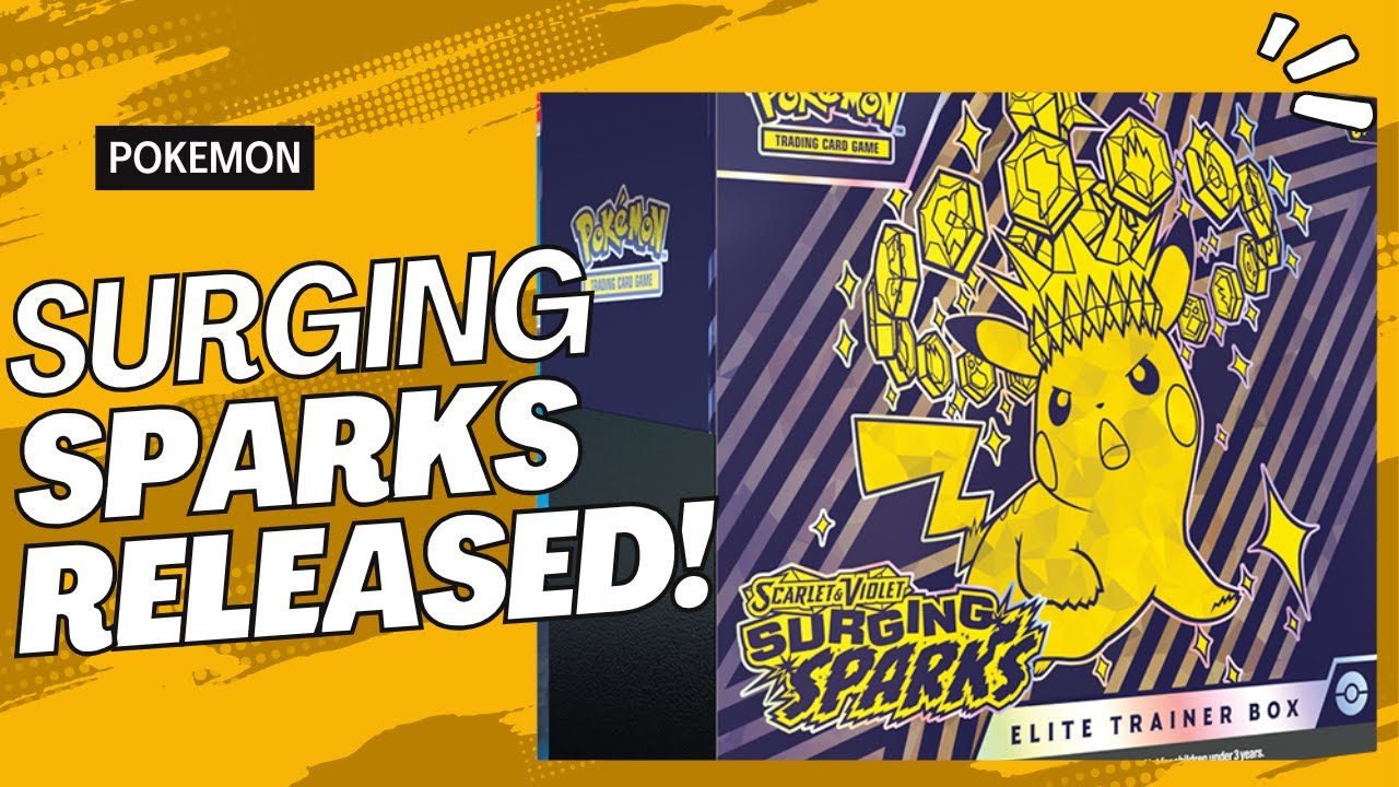 New Surging Sparks Set Released! - YouTube