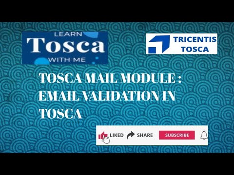 Exploring Tosca Mail Modules : Email Validation In Tosca - YouTube