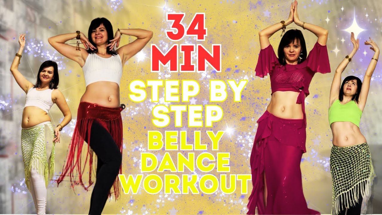 Step by Step 34 min | Belly Dance Workout - YouTube