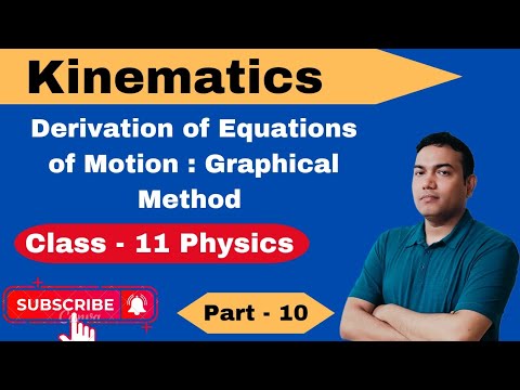 Kinematics | Part-10 | Derivation of equations of motion By Graphical ...