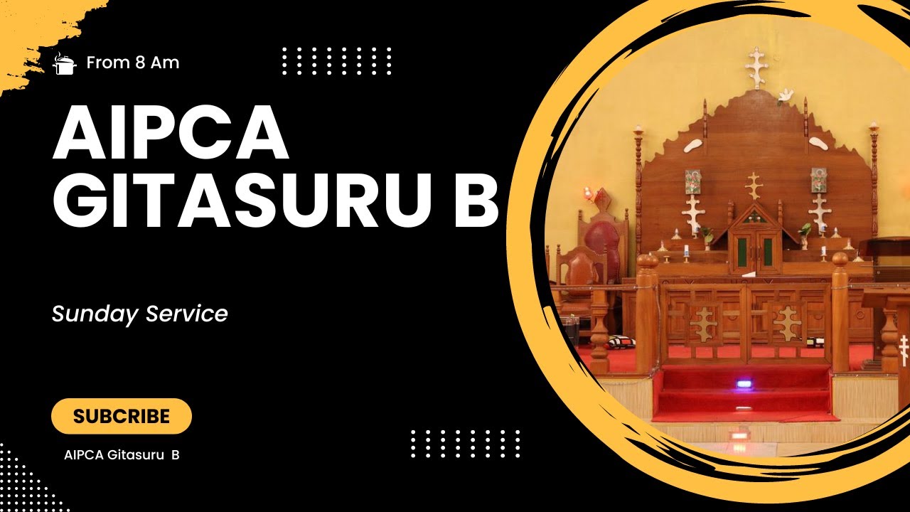 AIPCA GITASURU B MAIN SUNDAY SERVICE || Worship Session|| 22 September ...