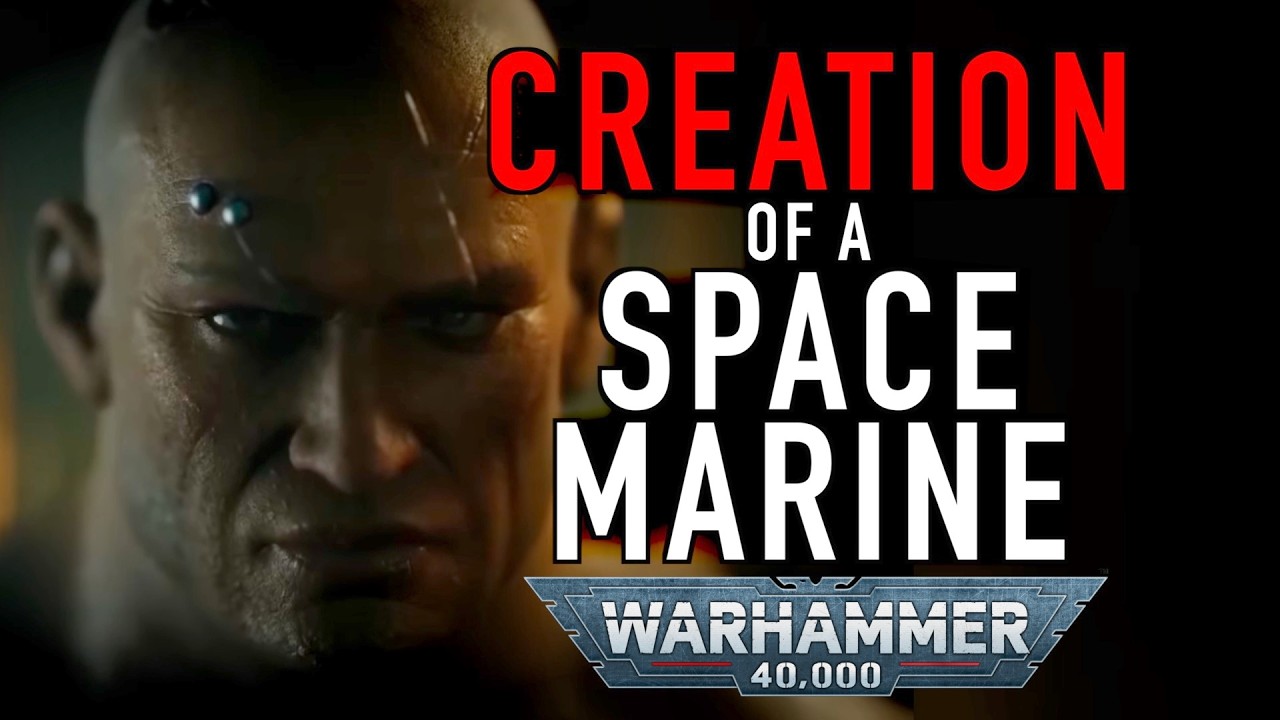 How a Space Marine is Created in Warhammer 40K #wh40klore #primaris ...