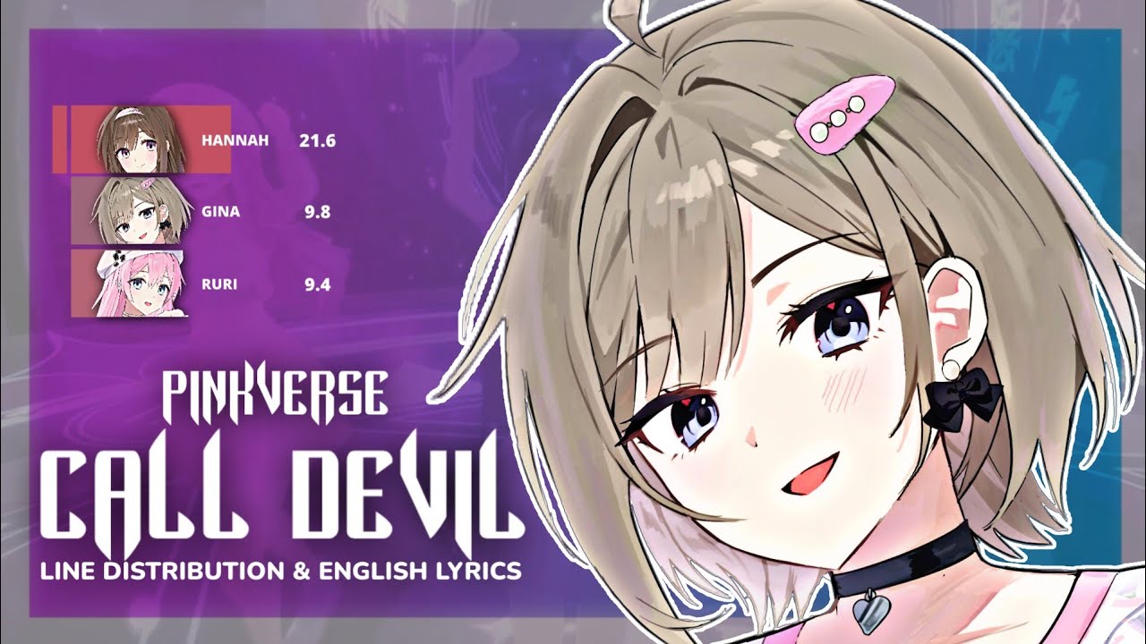 PINKVERSE "CALL DEVIL" Line Distribution & English Lyrics - YouTube