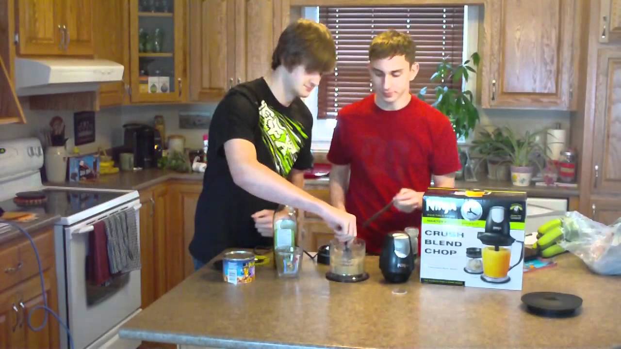 NINJA Master Prep professional demo with Peanut butter - YouTube