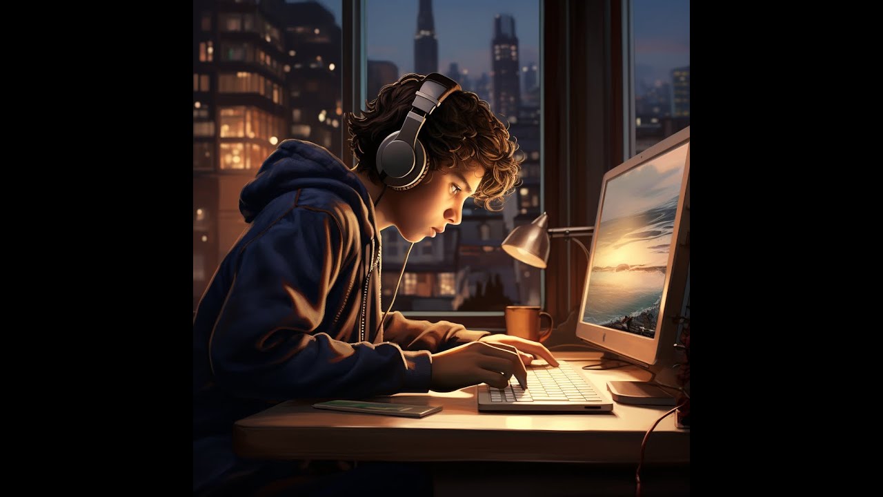 Chilling while doing homework - YouTube