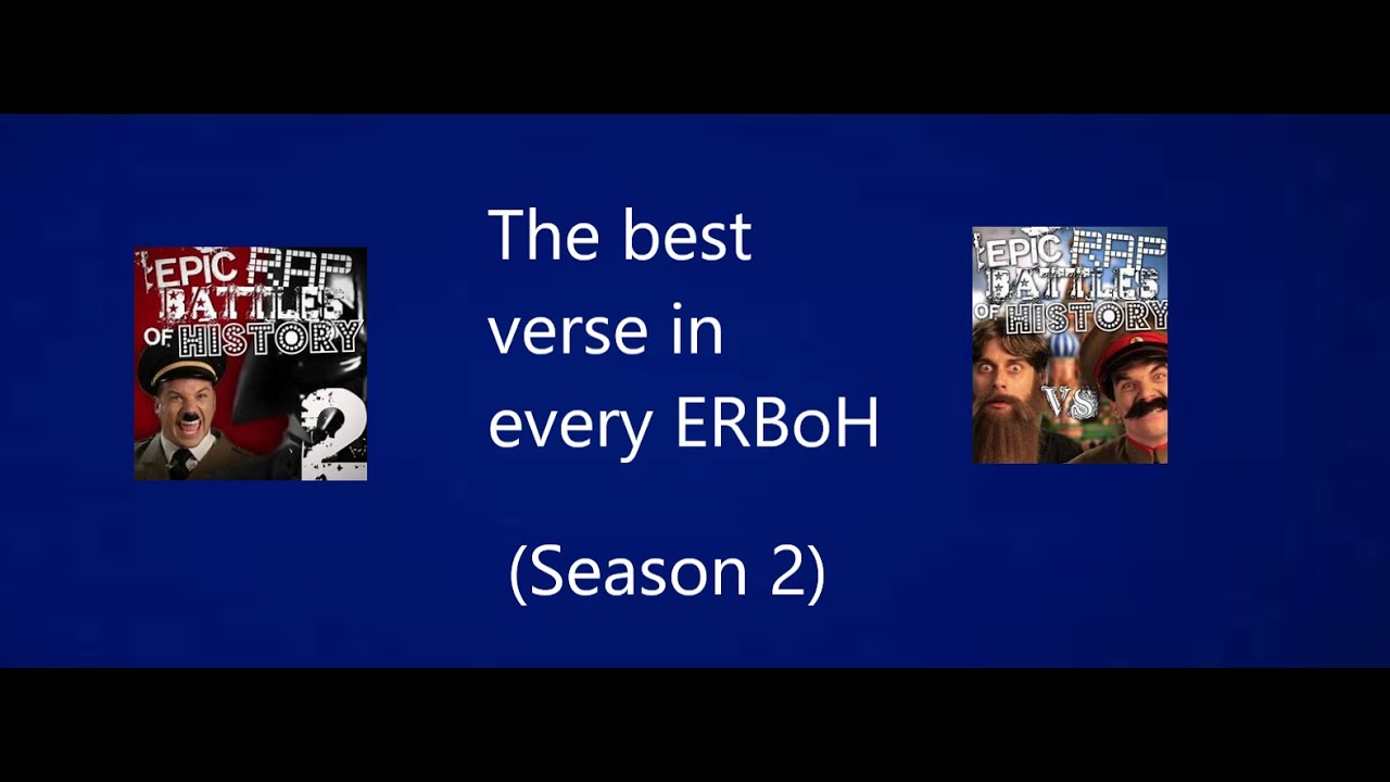 Best verse in every ERBoH (Season 2) - YouTube