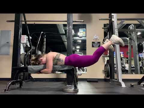 Bench Reverse Hypers - YouTube