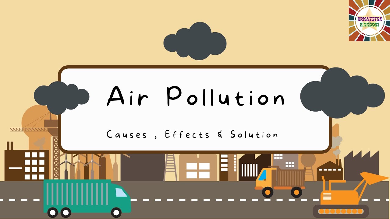 Air Pollution | What Causes Air Pollution| Kids Learning Videos| Videos ...