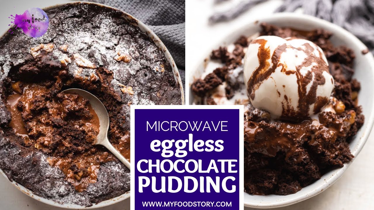 Pure MAGIC! This Eggless Chocolate Pudding Cake is SELF SAUCING! - YouTube