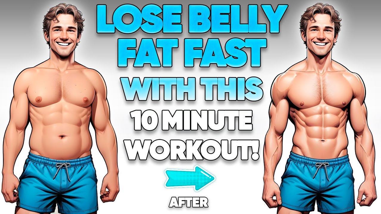 LOSE BELLY FAT FAST With This 10 Minute Workout! - YouTube