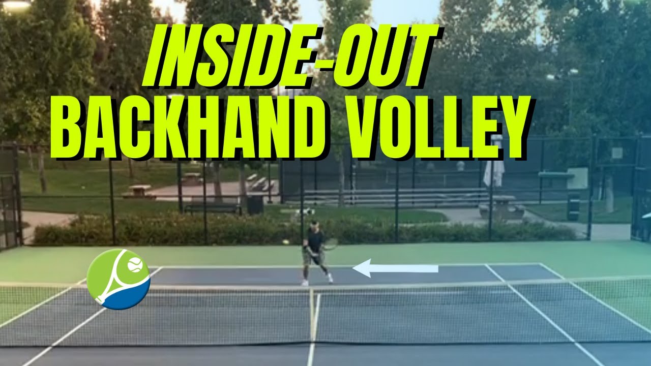 The Inside-Out Backhand Volley - Point Tactics Series - YouTube