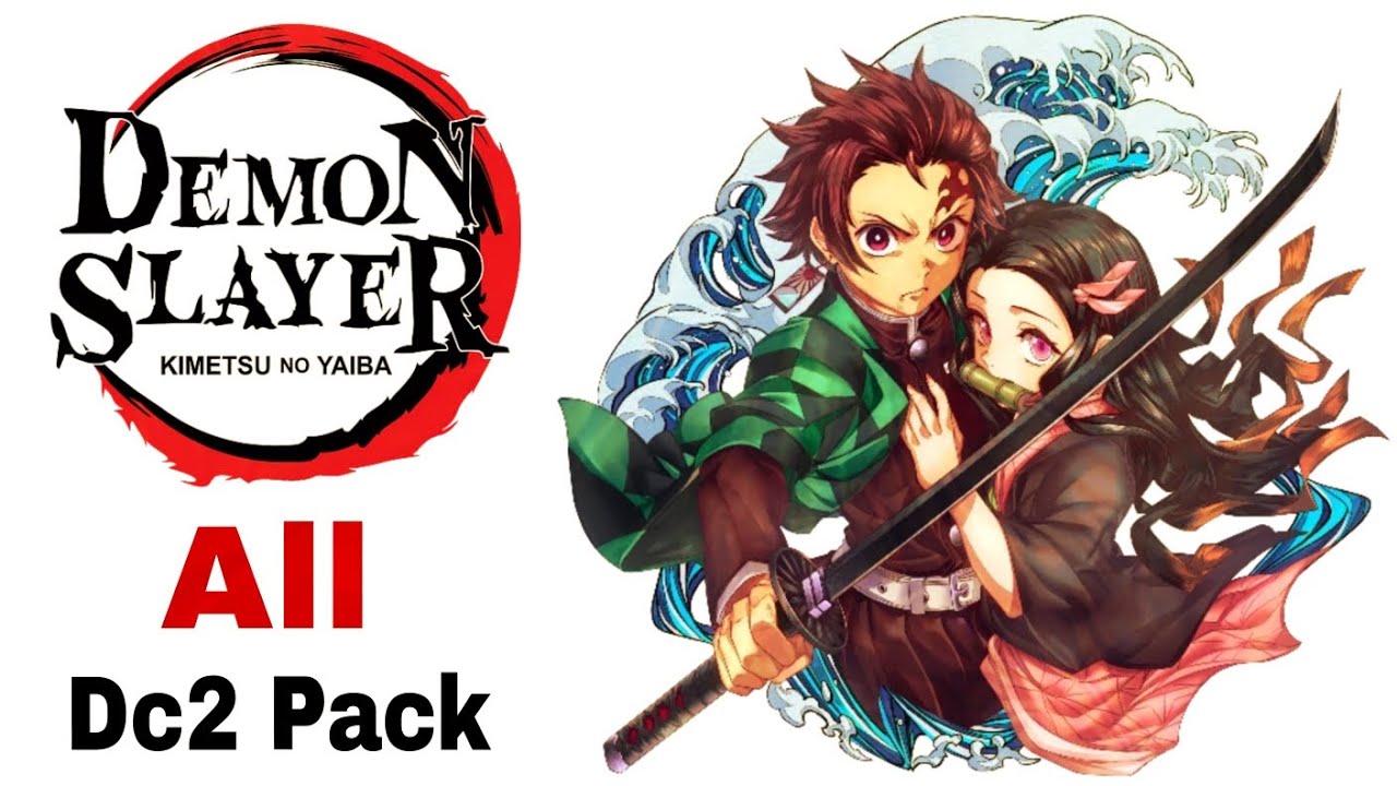 Demon Slayer All Drawing Cartoon 2 Packs || Demon Slayer All Dc2 Packs ...