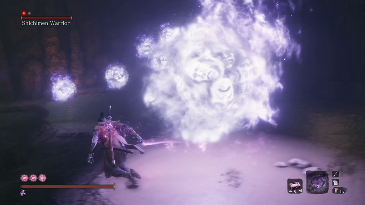Sekiro™: Shadows Die Twice Shichimen Warrior mini boss!! - YouTube