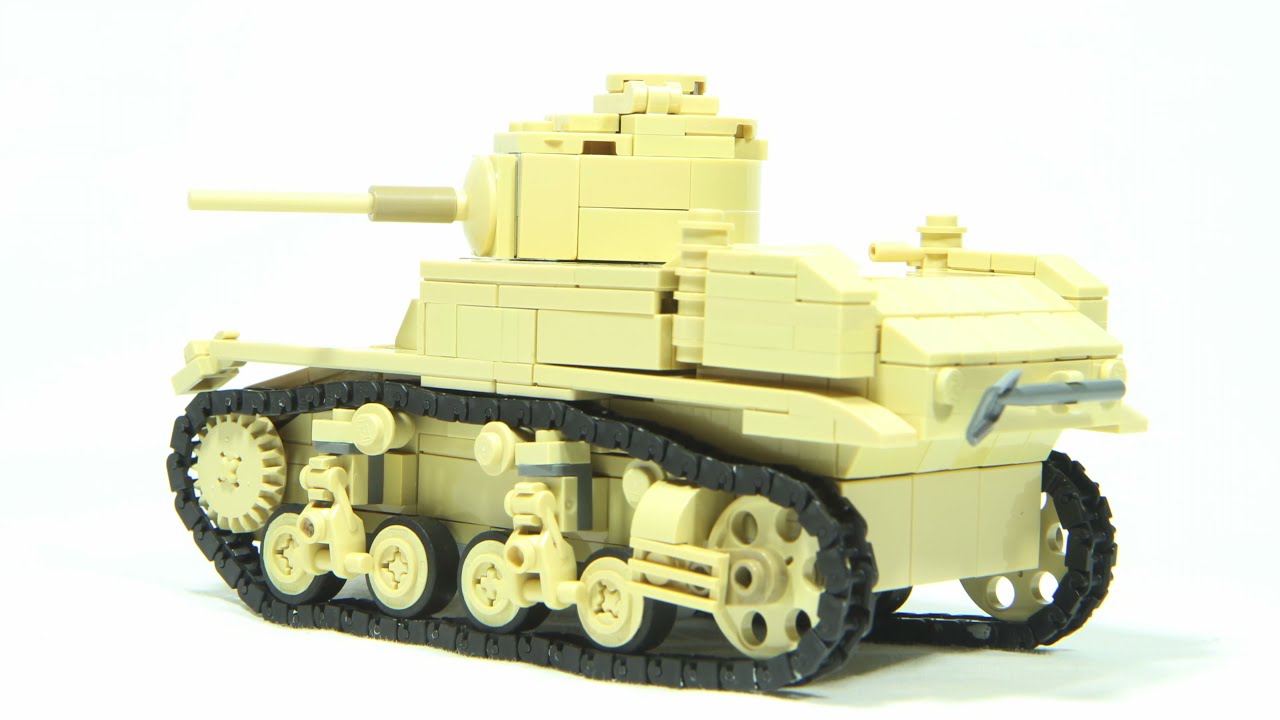 Lego M3A1 Stuart - YouTube