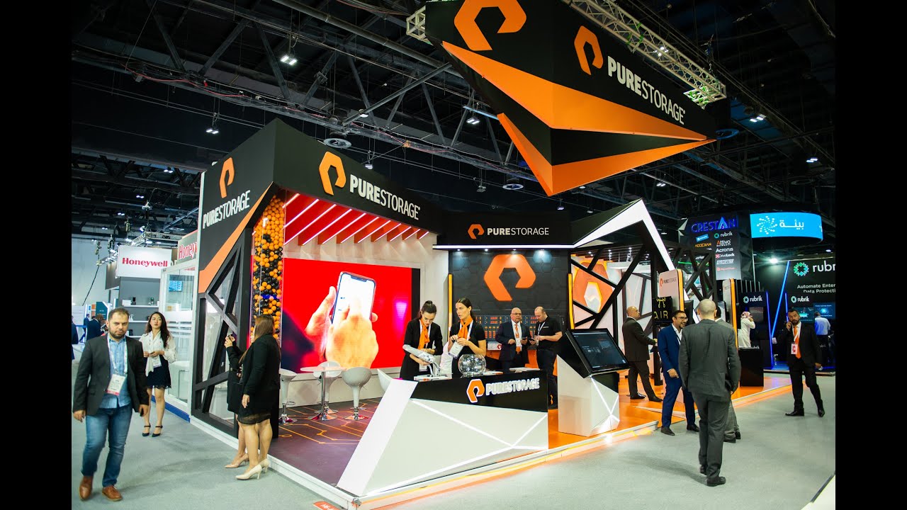 Pure Storage – GITEX Exhibition Stand | 2019 - YouTube