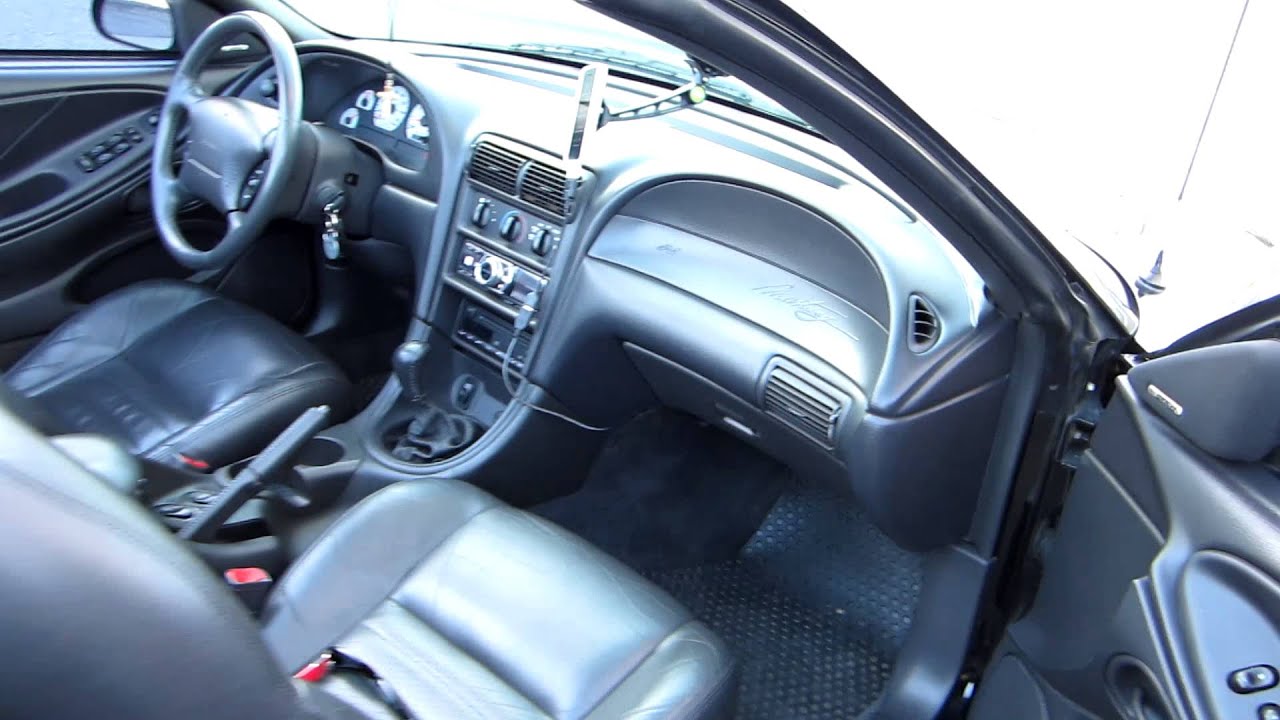 JL Audio set up on 99 Convertible Mustang Cobra - YouTube