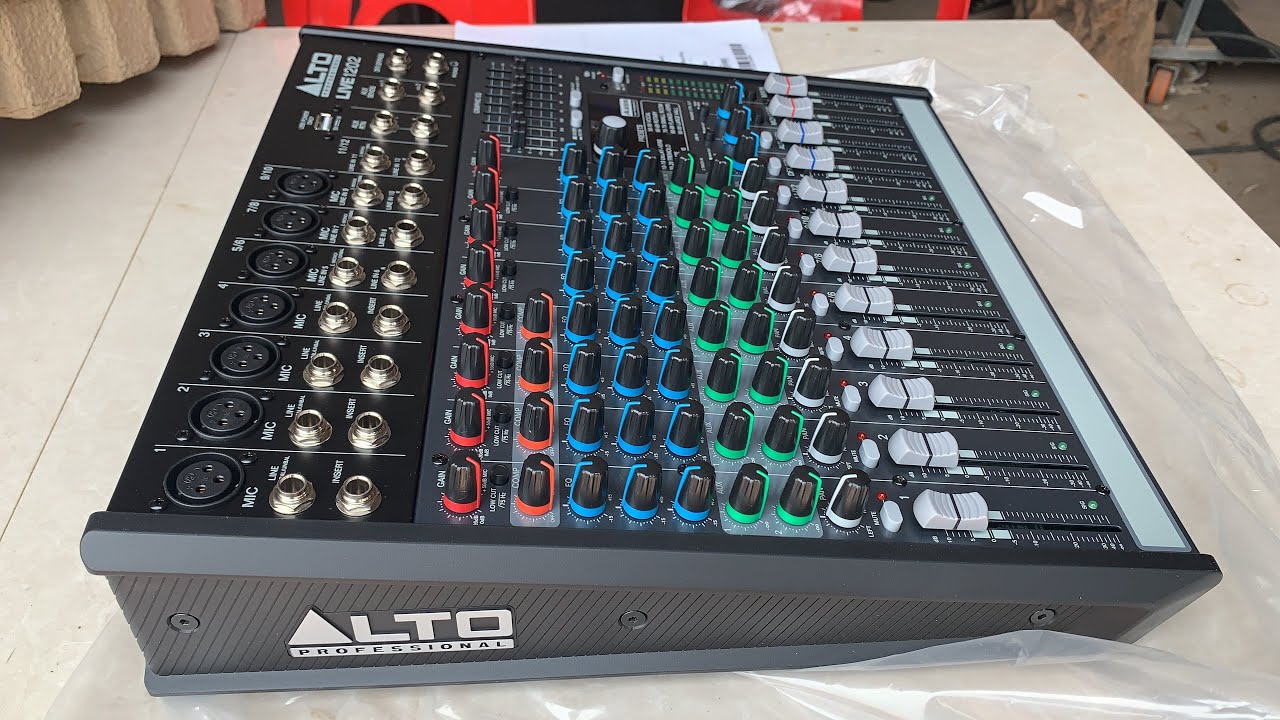 ទើបមកដល់ mixers ALTO 1202 - YouTube