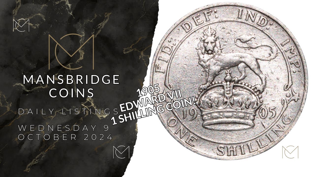 1905 Edward VII 1 Shilling Coin! - Daily Listings - Wednesday 9 October ...