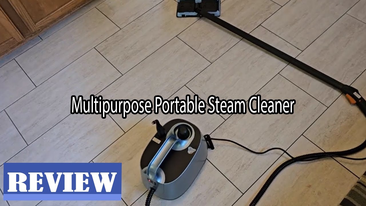 Aspiron Multipurpose Portable Canister Steamer Review - Watch Before ...