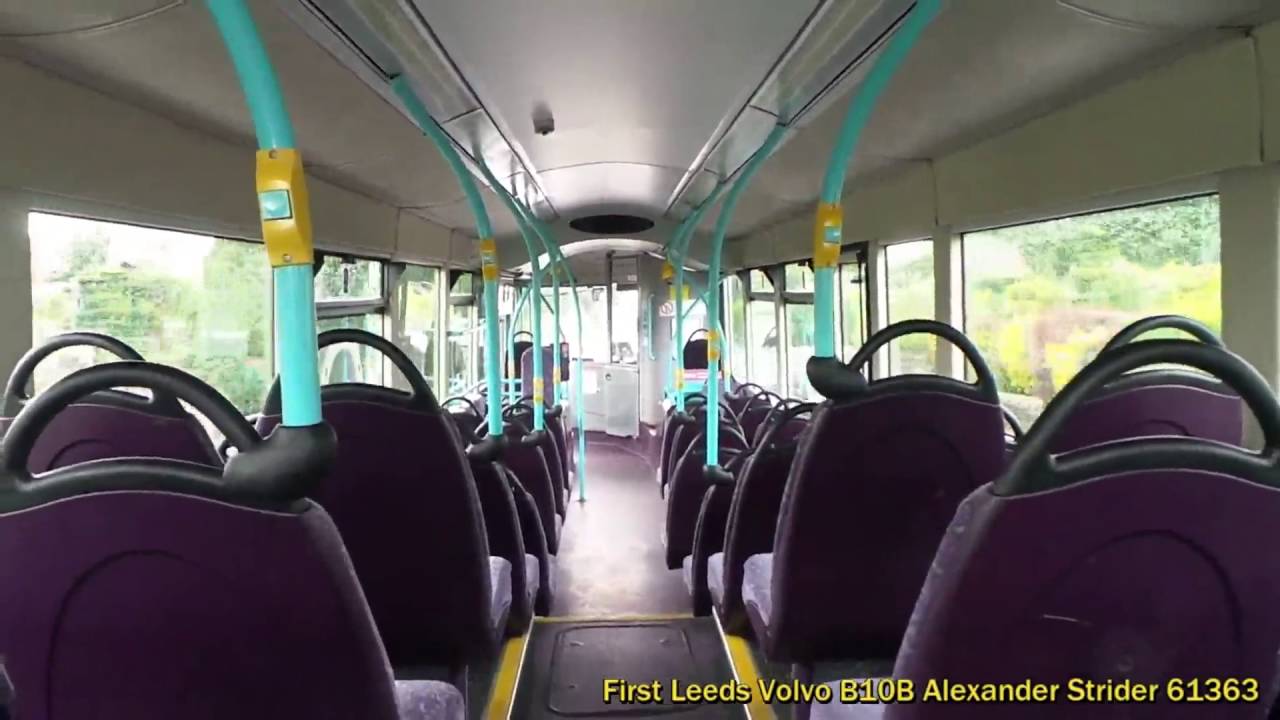 First Leeds Volvo B7RLE Wright Eclipse Urban 69341 (YJ08 CEK) - YouTube