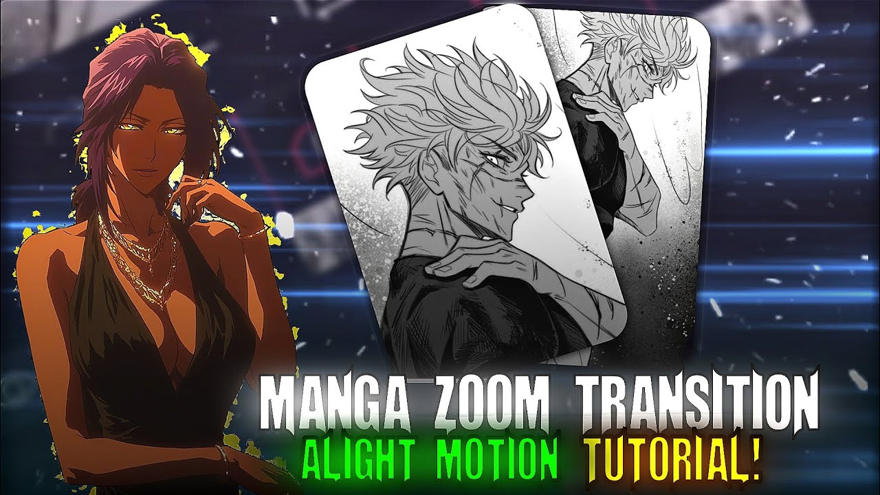 Manga Zoom Transition | Alight Motion Tutorial! - YouTube