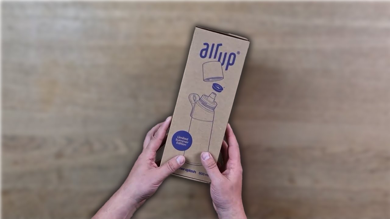 Unboxing Limited Edition Airup Summer Splash - YouTube