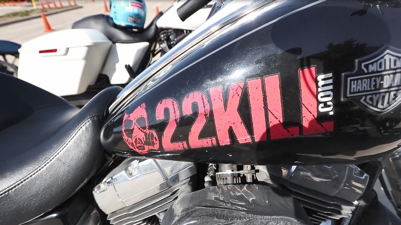 22Kill charity biker run, please support our veterans. - YouTube