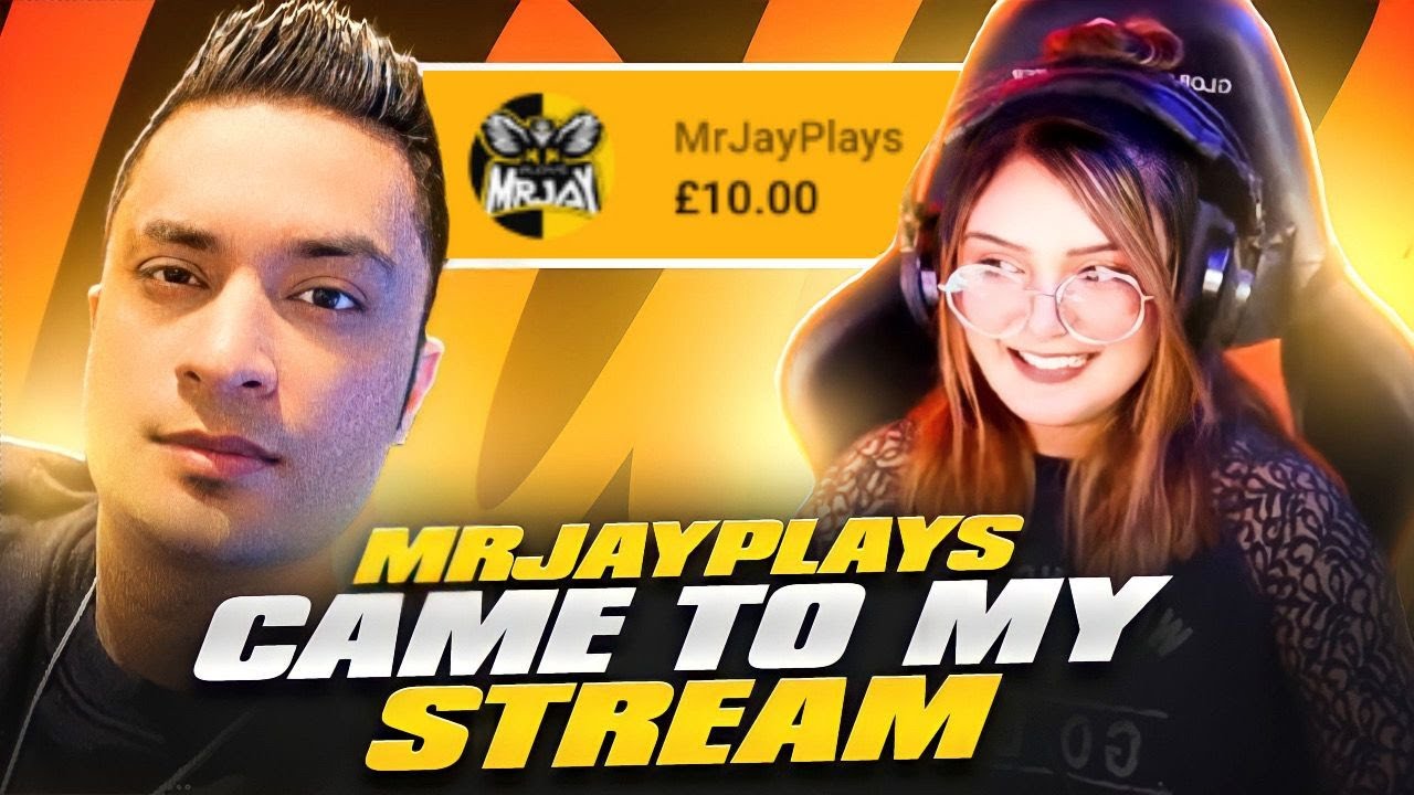 @MrJayPlays CAME TO MY STREAM 😍 Yeh Toh Fan Moment Hogaya!!! - YouTube