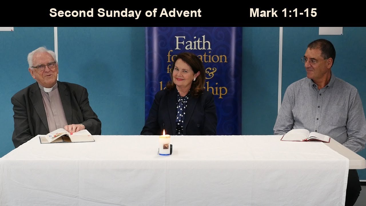 Lectio Reflection - Second Sunday of Advent - Mark 1:1-15 - YouTube