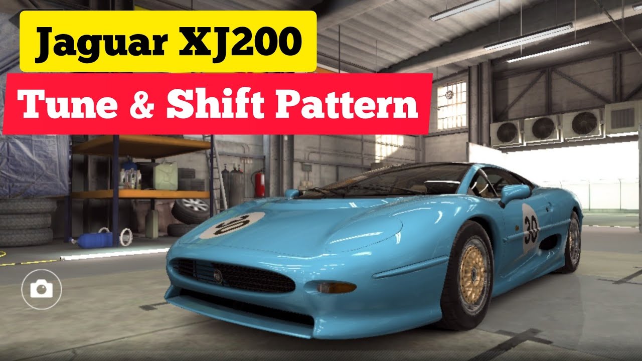 CSR2 Jaguar XJ220 Shift Pattern for Showdown ( With SlowMotion ) - YouTube